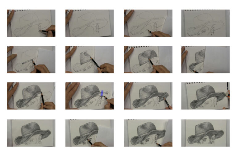 How to Draw a Cowboy Hat on a Cowboy - Let's Draw Today