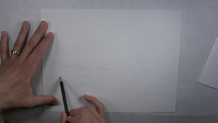 How to Draw a Boat on a Lake on a Cloudy Day - Let's Draw Today