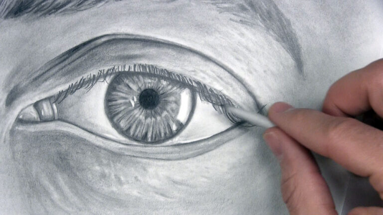How to Draw a Realistic Eye - Let's Draw Today