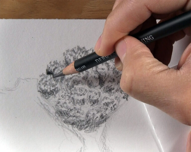 How to Draw a Tree with Leaves in a Surprisingly Familiar Way - Let's ...