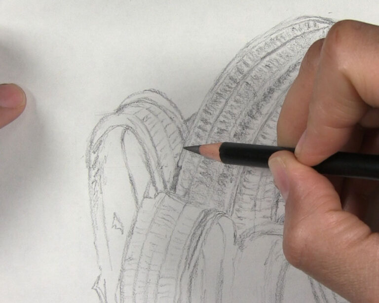 How to Draw a Peeled Banana - Let's Draw Today