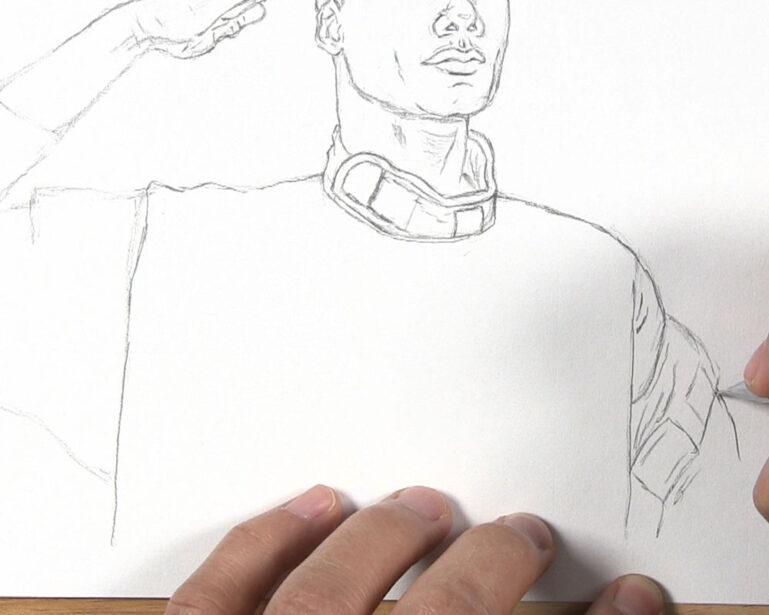 How to Draw a Soldier Saluting Easy - Bloss Takis1958