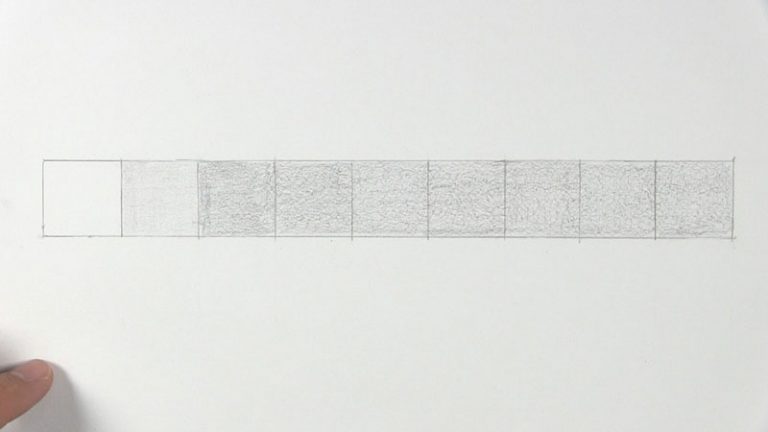 How a Value Scale Can Really Improve Your Pencil Shading - Let's Draw Today