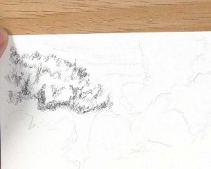 How to Draw a Waterfall in a Beautiful Landscape - Let's Draw Today