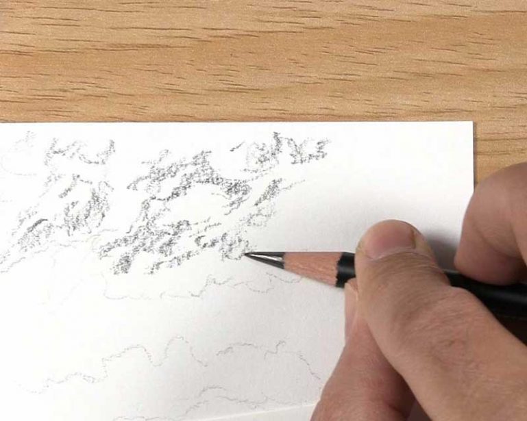 How to Draw a Waterfall in a Beautiful Landscape - Let's Draw Today