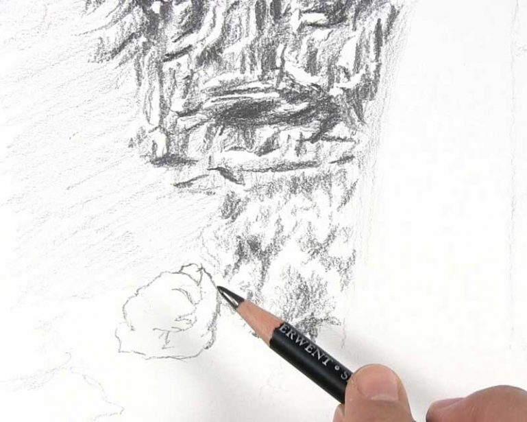 How to Draw a Waterfall in a Beautiful Landscape - Let's Draw Today