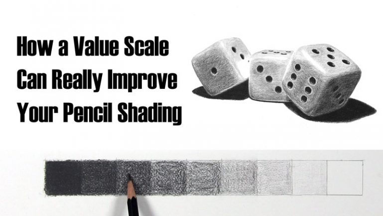 How a Value Scale Can Really Improve Your Pencil Shading - Let's Draw Today