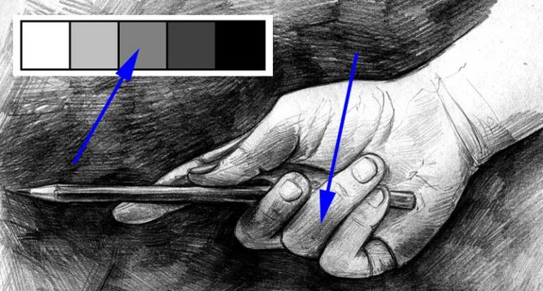 How a Value Scale Can Really Improve Your Pencil Shading - Let's Draw Today