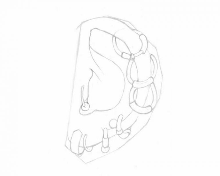 How to Draw Ear Piercings with Realistic Results - Let's Draw Today