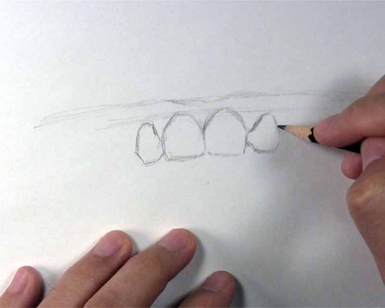 How to Sketch Lips and Teeth Better - Let's Draw Today