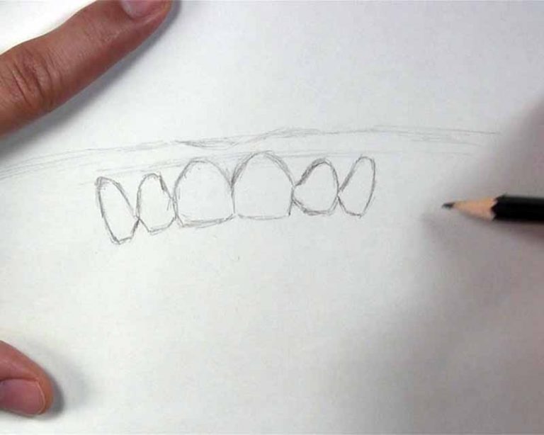 How to Sketch Lips and Teeth Better - Let's Draw Today