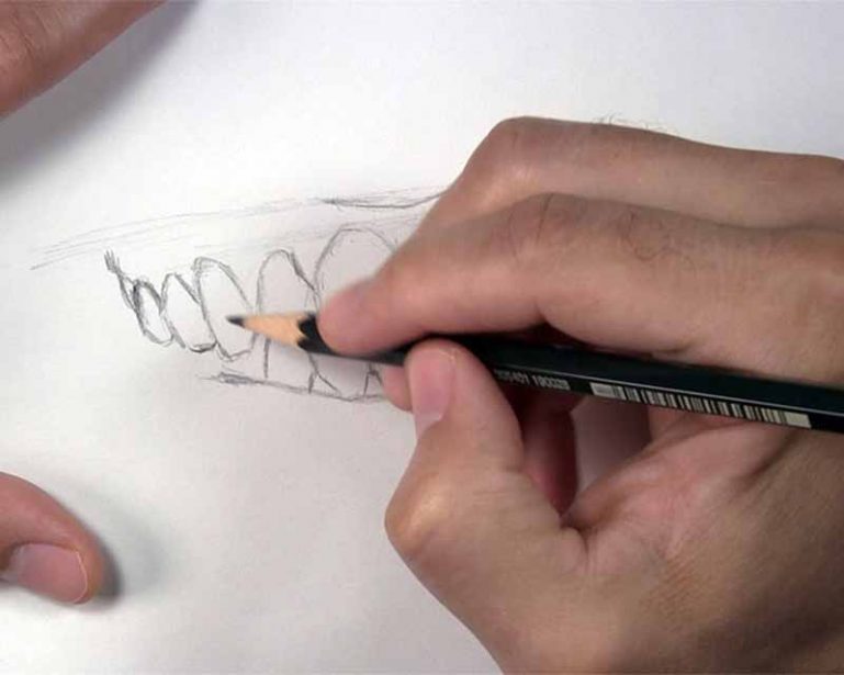 How to Sketch Lips and Teeth Better - Let's Draw Today